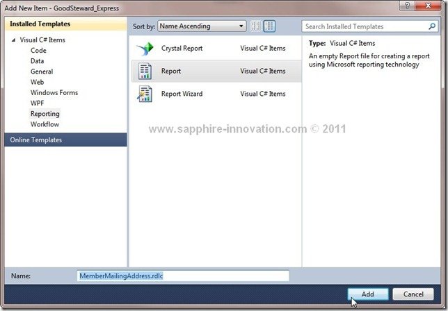 How To Use Reportviewer To Create Addressing Label Never Too Old To Learn